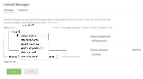 setup dynamic messages zoho salesiq