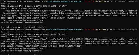 Nuget Pack Should Not Fail For Release Packages With Prerelease Development Dependency Issue