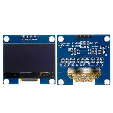 Inch OLED Module Display Module Pin LCD LED White Blue Display Module At Rs LCD