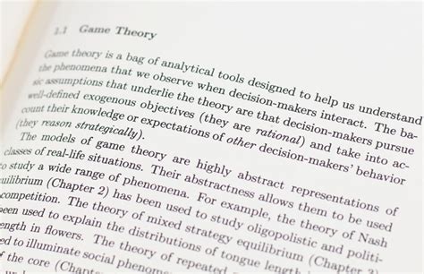 A Course In Game Theory By Osborne Martin J And Ariel Rubinstein 1994 Signed By Author S