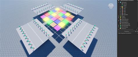 my color shuffle game script isn t working scripting support developer forum roblox