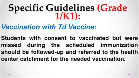 School Based Immunization Augustppt