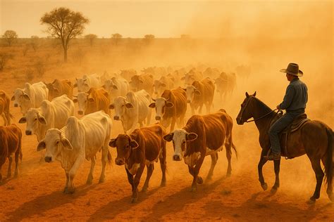 Great Australian Cattle Drive In QLD Outdoors Queensland