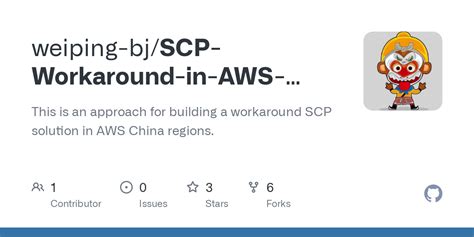 GitHub Weiping Bj SCP Workaround In AWS ChinaRegions This Is An Approach For Building A