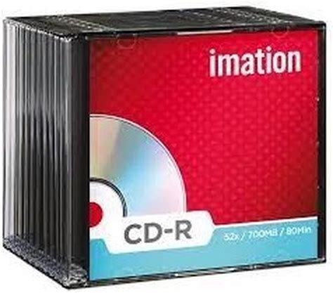 Imation Cd R 80 Min 700 Mb 10 Stuks In Slimcase Bol