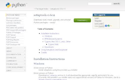 Python で一番最初に入れるべきパッケージ setuptools と pip