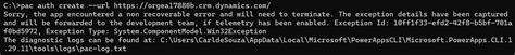 Troubleshooting Power Platform Tools Pac Cli Exception Carl De Souza