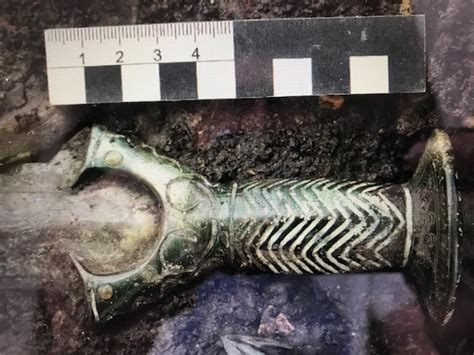 Rare Bronze Age 3000 Year Old Sword Unearthed At German Burial Site In Gleaming Condition