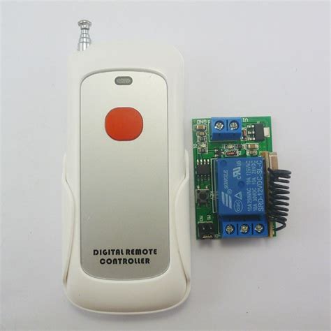 CE A TB DC V Relay Wireless Remote Control RF Switch On Off Switch Delay Time Timer