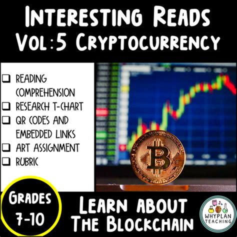 Blockchain And Cryptocurrency Middle School Reading Comprehension
