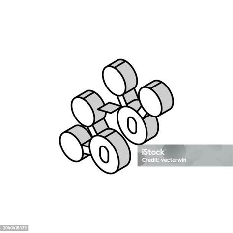 수소 결합 생화학 아이소 메트릭 아이콘 벡터 일러스트 레이 션 건강한 생활방식에 대한 스톡 벡터 아트 및 기타 이미지 건강한