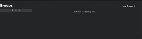 frequent groups endpoint 500 internal server error website bugs
