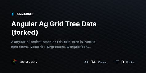 angular ag grid tree data forked stackblitz