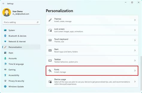 How To Manage Fonts On Windows 11 Windows Central