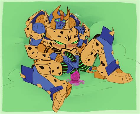 Rule 34 Anthro Armor Blush Bodily Fluids Cheetah Cheetor Cybertronian Dildo Felid Feline