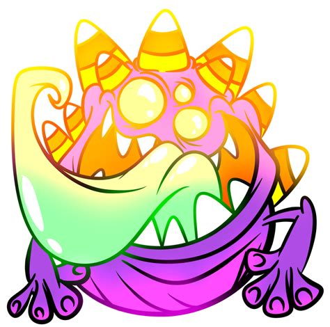 Candy Corn Monster Series By Nsomniaart On Deviantart