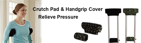 Underarm Crutchs Pad And Hand Grip Covers Universal