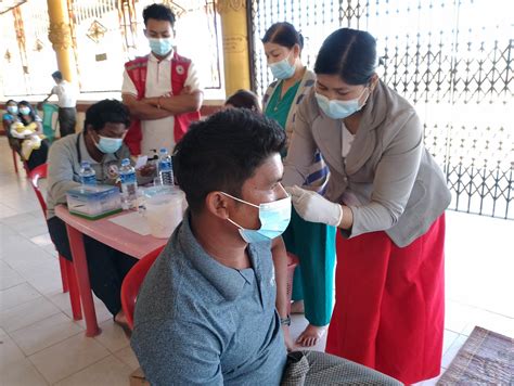 ပုဏ္ဏားကျွန်းမြို့နယ်၌ ပထမအကြိမ် ကိုဗစ် ၁၉ ကာကွယ်ဆေး Sputink Doses များဆက်လက်ထိုးနှံပေး
