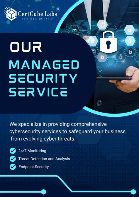 ppt certcube labs managed security services powerpoint presentation
