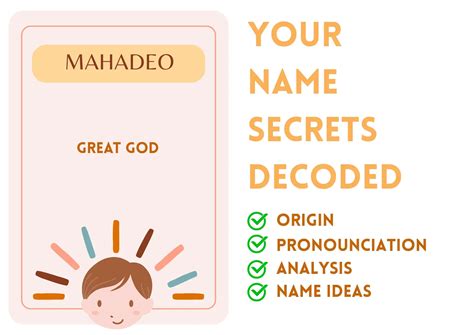 Mahadeo Hindu Boy Name Meaning And Pronunciation