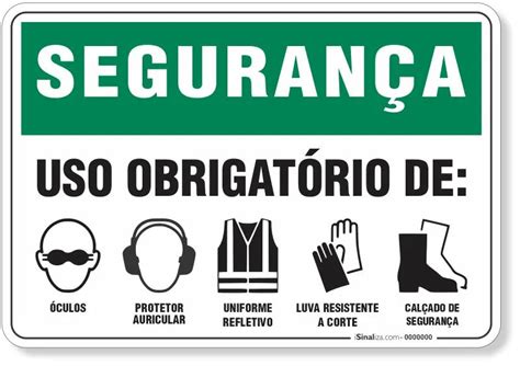 Instalação De Sinalização De Segurança Do Trabalho Art Placas