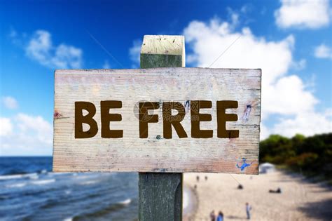 在木牌上自由高清图片下载 正版图片503585929 摄图网