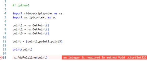 Bug Script Python Polyline Scripting Mcneel Forum