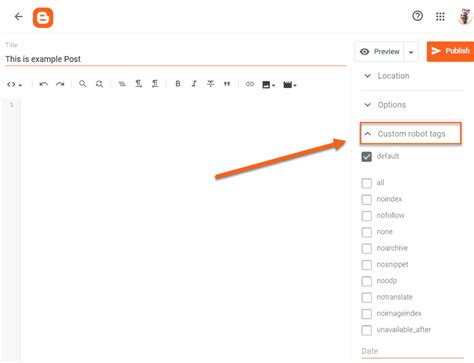 Custom Robots Header Tags For Blogger X Robots Tags Seo Neurons