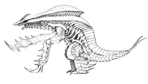 Godzilla Orga Concept Art
