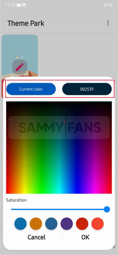 Create Custom Color Palette Colour On Your Samsung Devices Tip3x