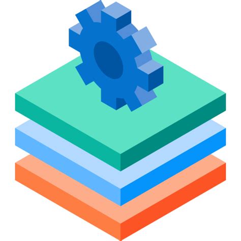 Batch Processing Isometric Flat Icon