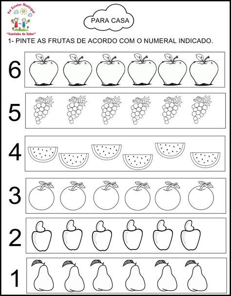 Pequenos Grandes Pensantes Atividades Matemática Para Educação Infant