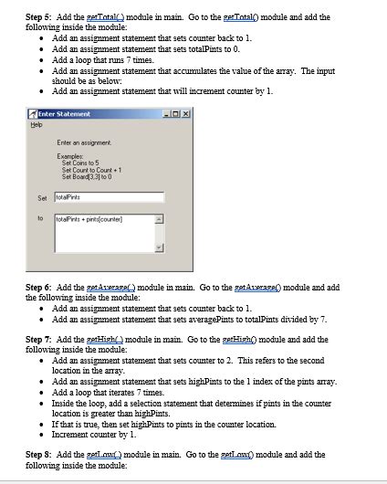 Lab 73 Arrays And Flowchart Arrays In Raptor Are