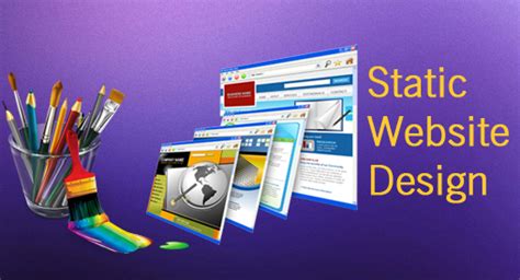 Static Website Design Dynamic Web Site Design India