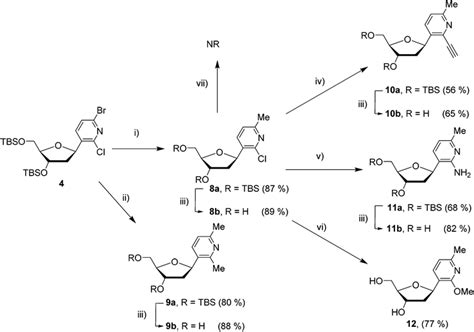 Synthesis Of 2 6 Disubstituted Pyridin 3 Yl C 2′ Deoxyribonucleosides