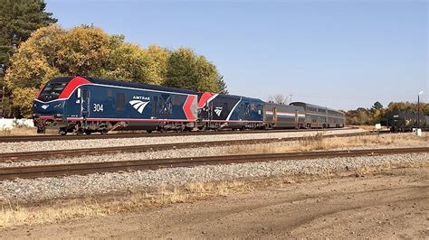 Amtrak Siemens Alc 42 304 And 310 Youtube