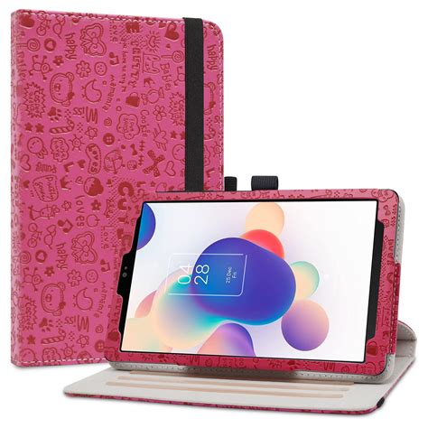 Labanema For TCL TAB 8 LE Case TCL Tab 8 Plus Case 360 Degree Rotary Stand With Cute Pattern