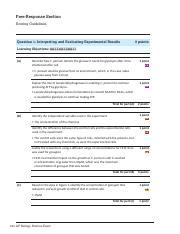 AP Bio Practice Exam 3 Frq Scoring Guidelines Pdf Free Response Section Scoring Guidelines