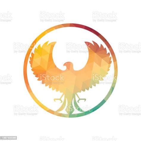 팔콘 벡터 로고 디자인 독수리 또는 호크 로고 벡터 디자인 그래픽 로고에 대한 스톡 벡터 아트 및 기타 이미지 로고 개념 개념과 주제 Istock