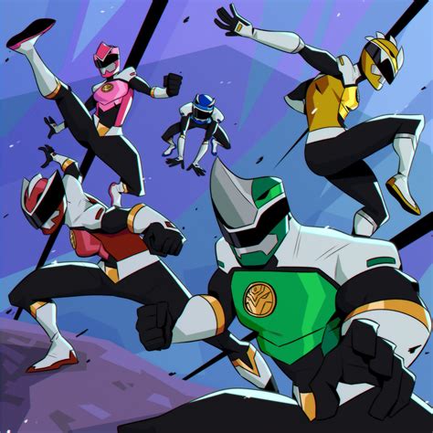 Gabriel Larragán On Twitter Power Rangers Art Power Rangers Power