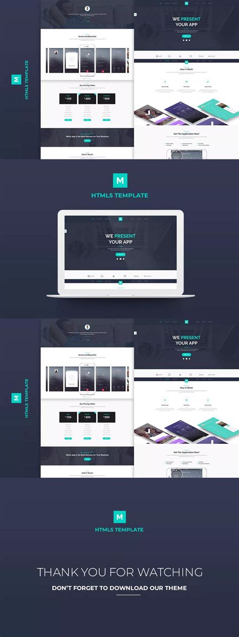 Metro App Application Html5 Template Html5 Templates Templates Html5