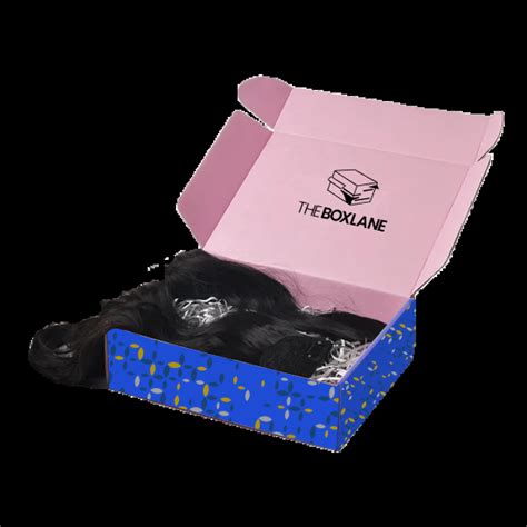 Custom Wig Boxes With Logo Boxes For Wigs The Box Lane