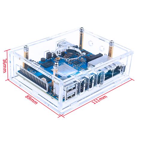 Onpad Ru Прозрачный пластиковый корпус для Orange Pi 5 Plus Цена 590 00 руб