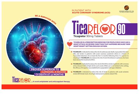 Ticagrelor Tablets 90mg At ₹ 450strip Ticagrelor Tablets In Jaipur Id 2855183349348