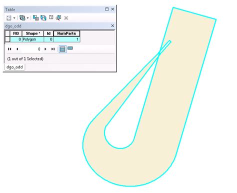 Determining Validity Of Odd Polygon Using Arcobjects Geographic