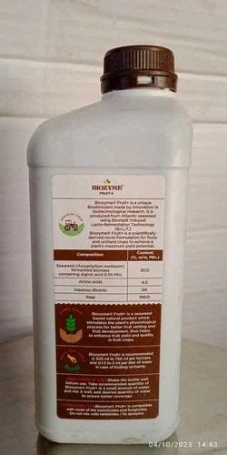 Biostadt Biozyme Fruit Plus Bio Stimulant Sadar Pesticide At ₹ 1000 Bottle Shimla Id
