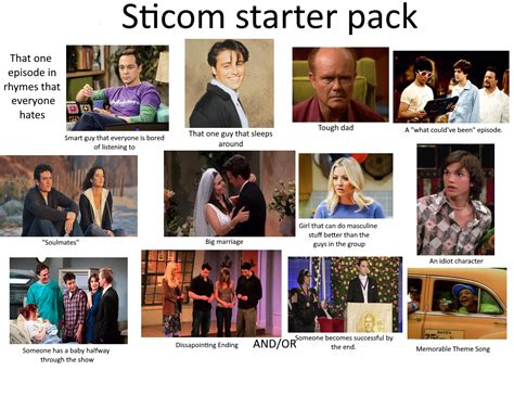 Sitcom Show Starter Pack R Starterpacks