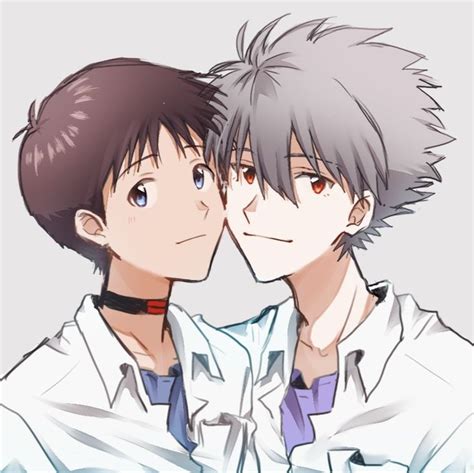 Shinji X Kaworu Neon Genesis Evangelion Evangelion Anime