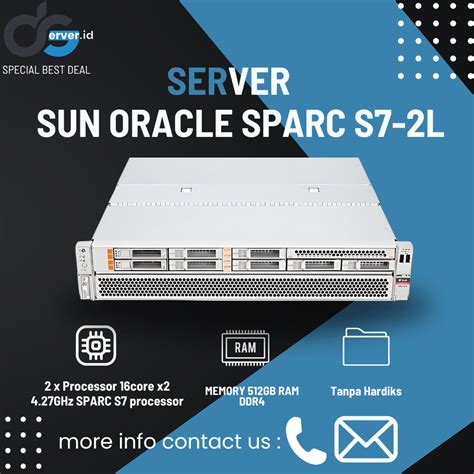 Jual Sun Oracle Sparc S7 2l Server Shopee Indonesia