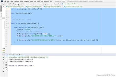 Java开发过程中如何进行进制换换